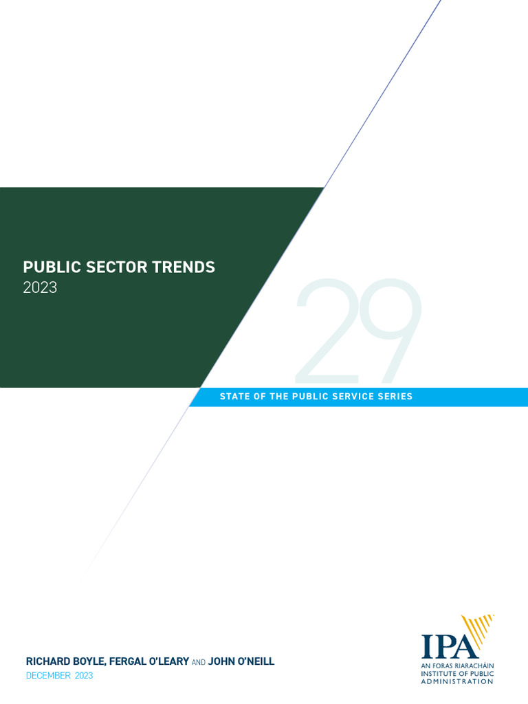 Public Sector Trends 2023 | PDF | Gross Domestic Product | Government ...
