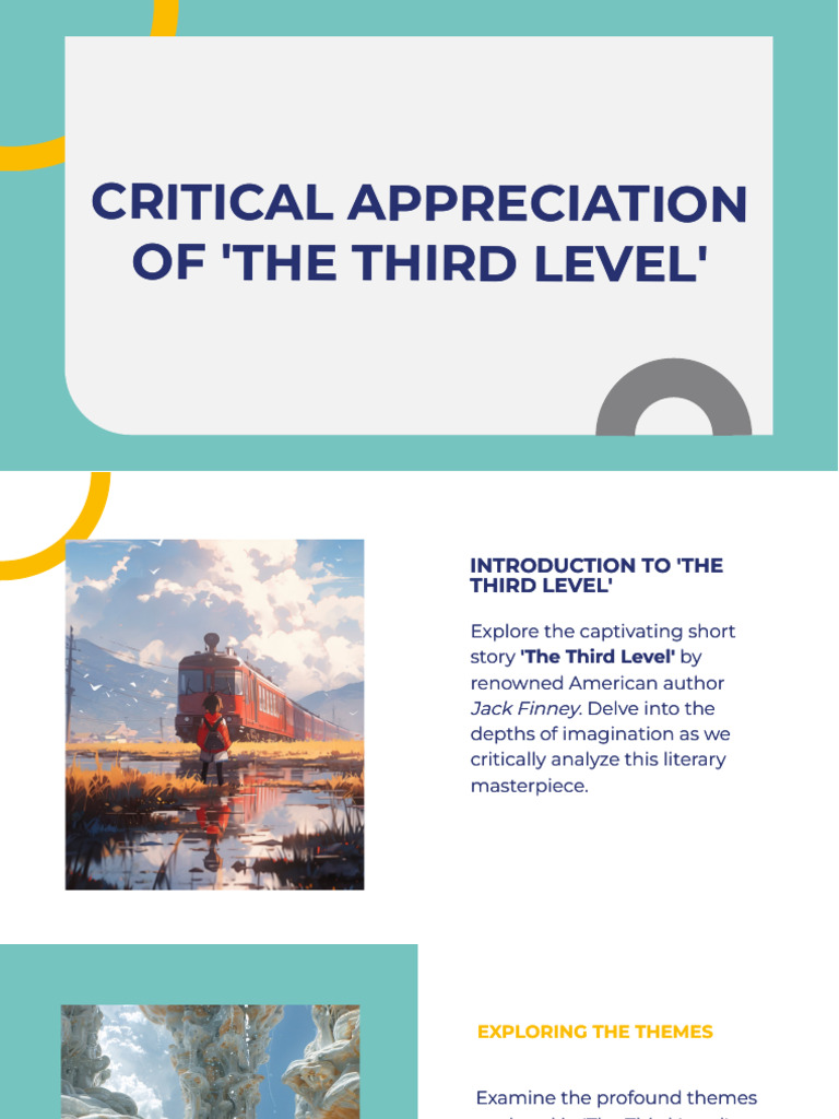 The Third Level | PDF | Narrative | Fantasy