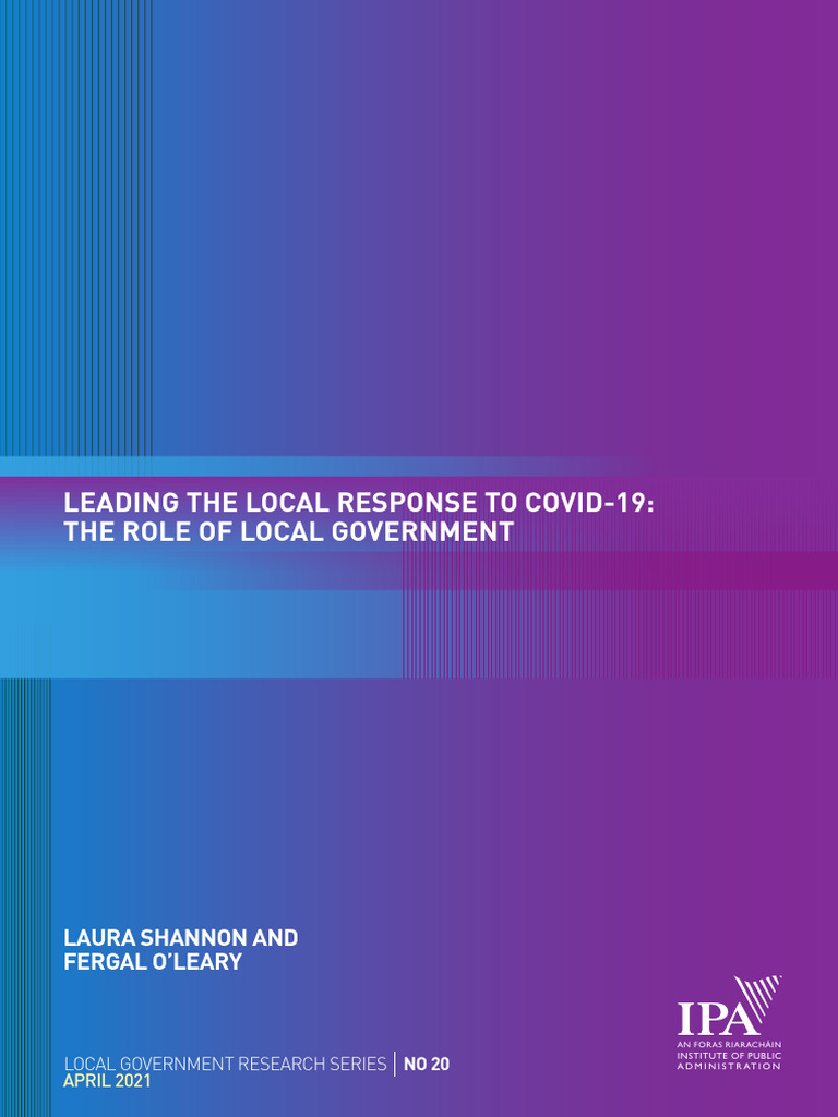 IPA LGR 20 Web | PDF | Governance | World Health Organization