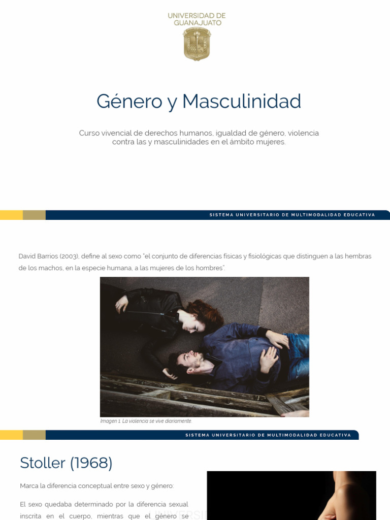 Género y Masculinidad | PDF | Género | Estudios de género