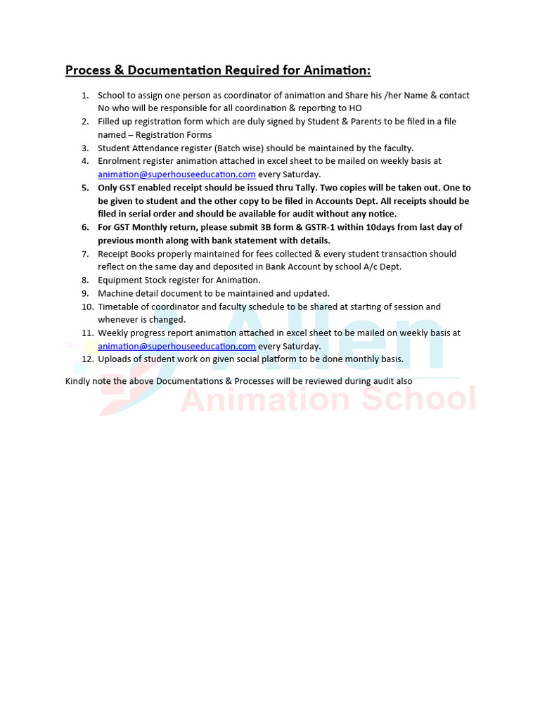 Process Documentation 2017 Animation | PDF