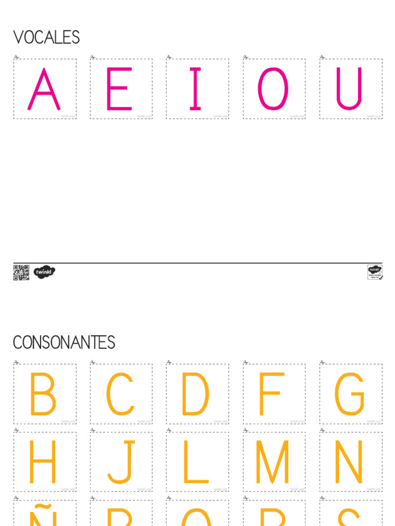 Letras y Silabas | PDF