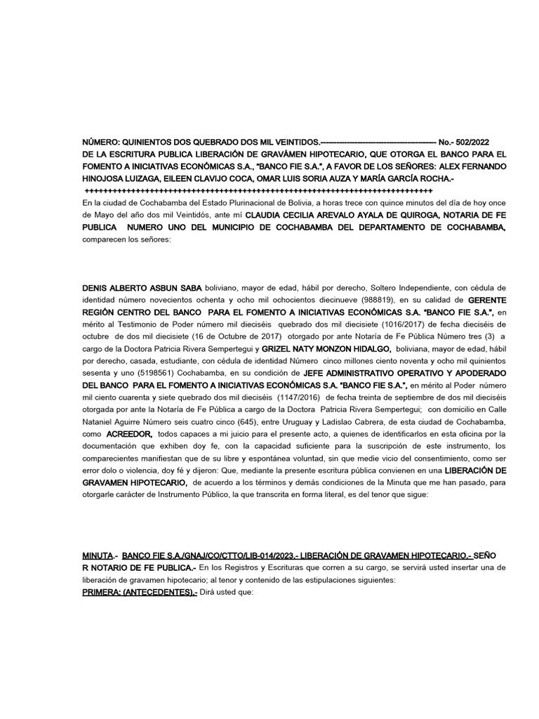 Fie Can-nataniel-Denis y Grizel Alex Fernando | PDF | Bancos | Dinero