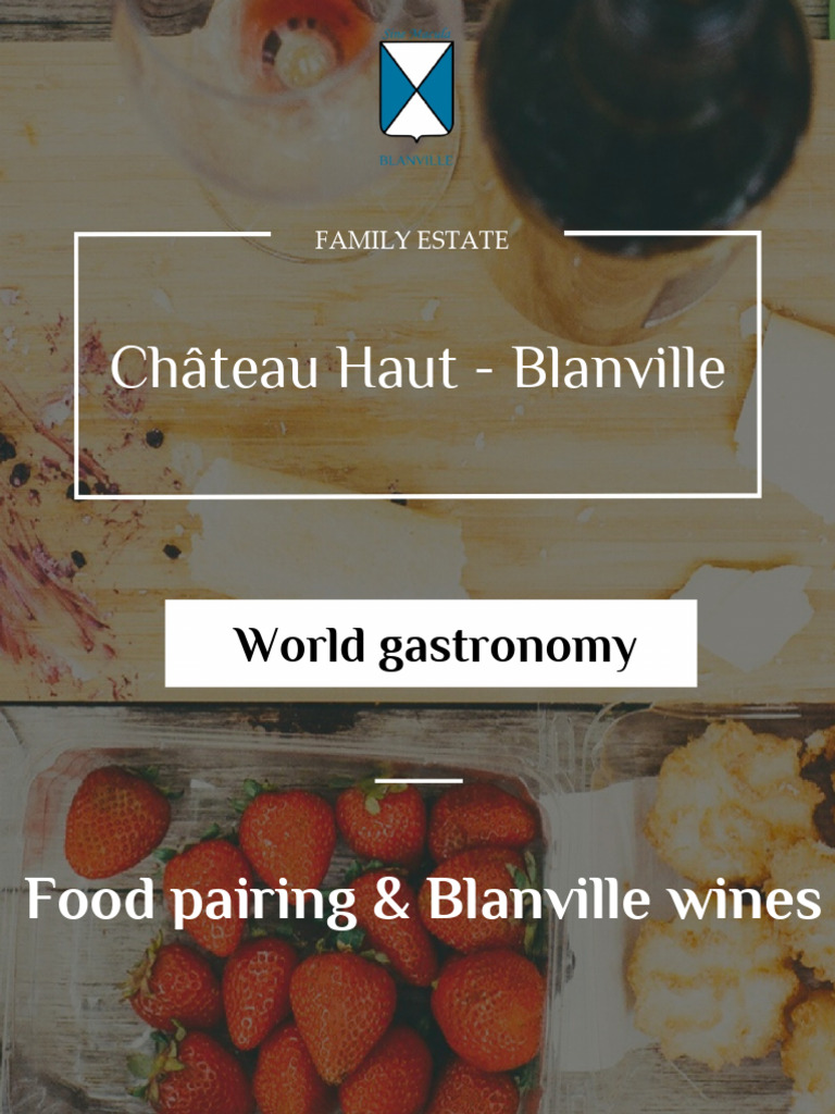 Food Pairing | PDF | Fermented Drinks | Foods