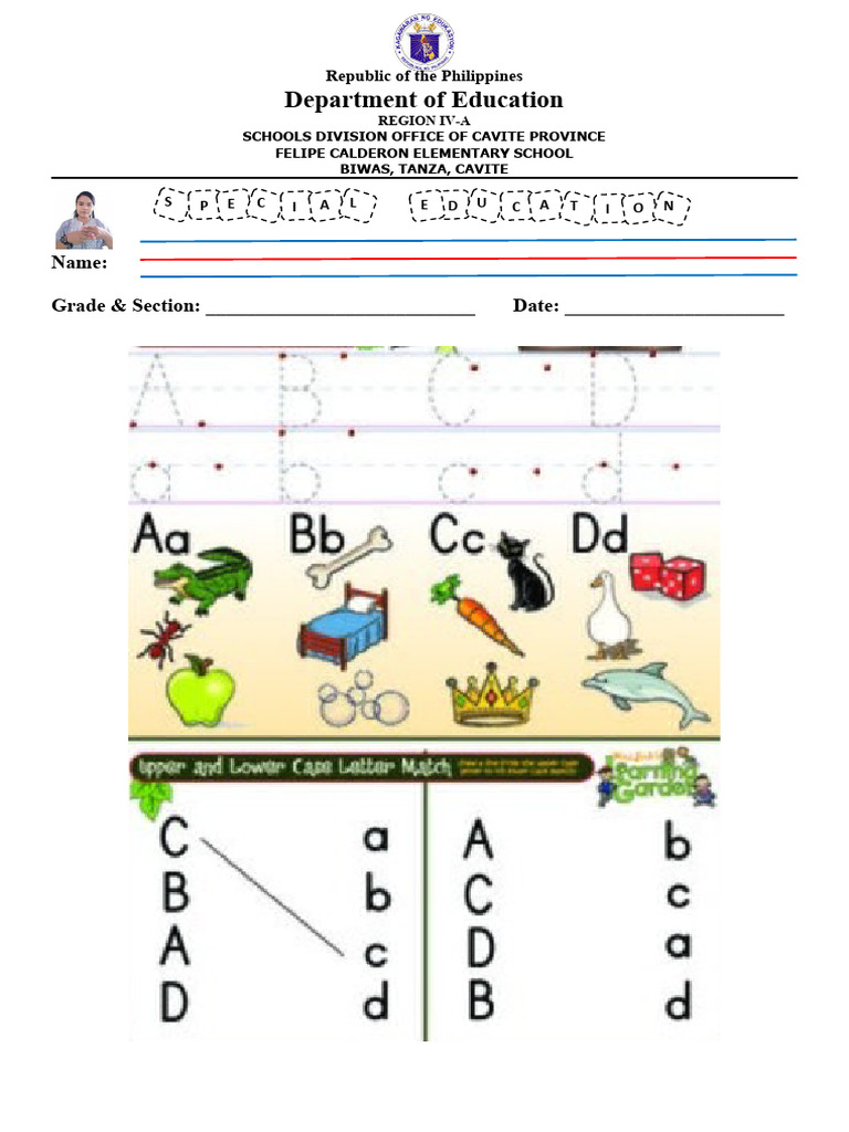 alphabet ABCD | PDF