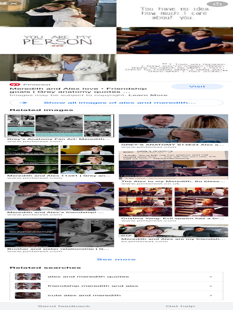Alex and Meredith F | PDF | Television Episodes | Television Series Created