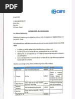 Form-Q - Appointment Order (Only For Bangalore Based Employees) | PDF