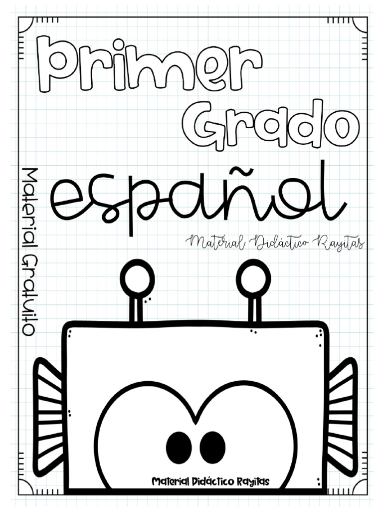 Cuaderno Repaso de Espanol para Primer Grado Recopilado Por Material ...