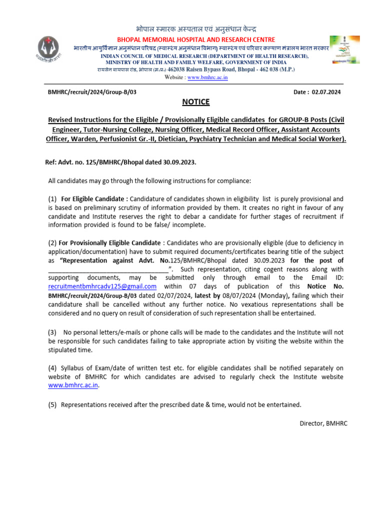 Revised Noticefinal | PDF | Health Care | Medicine