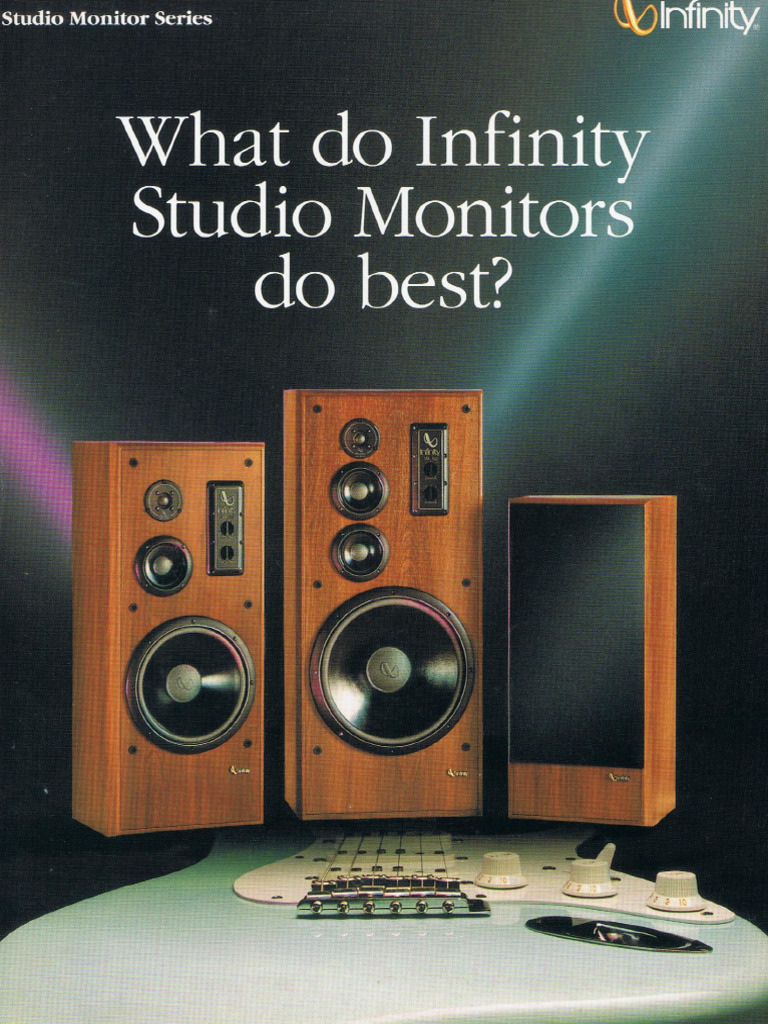 Infinity SM-152-122-112-102-82 _ Catalogo e Informacion Tecnica | PDF