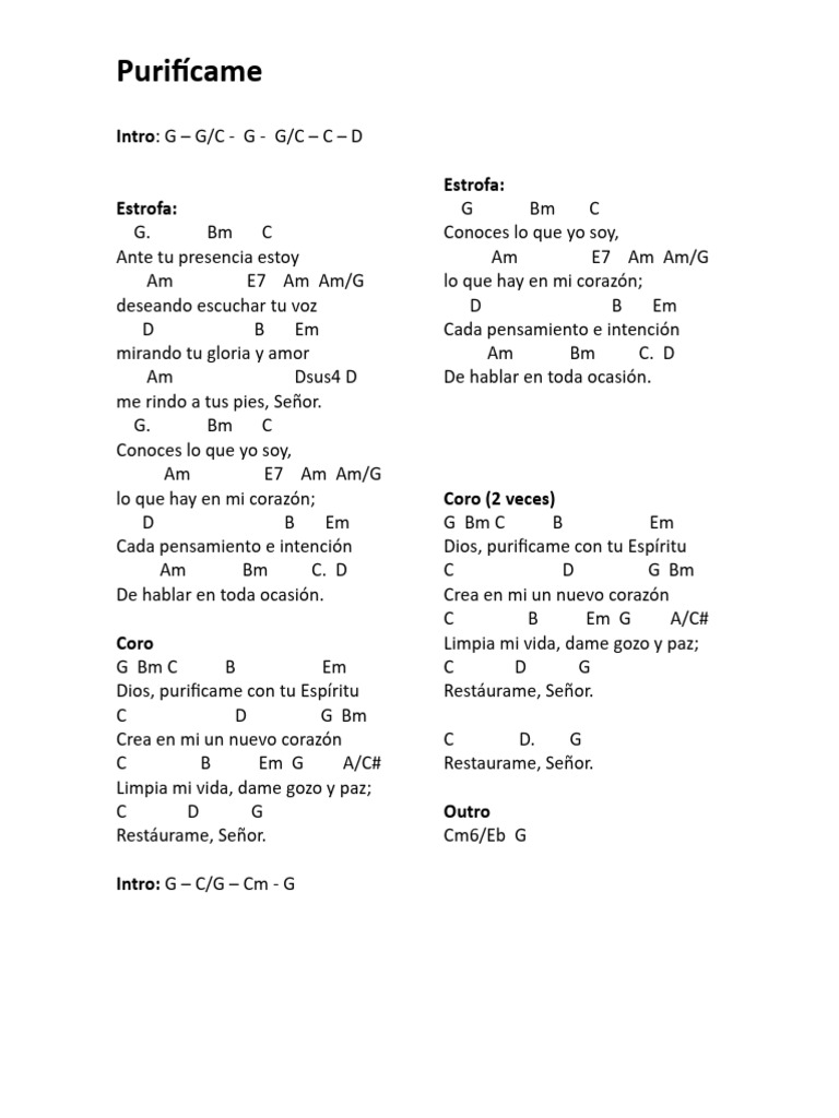 Purifícame | PDF