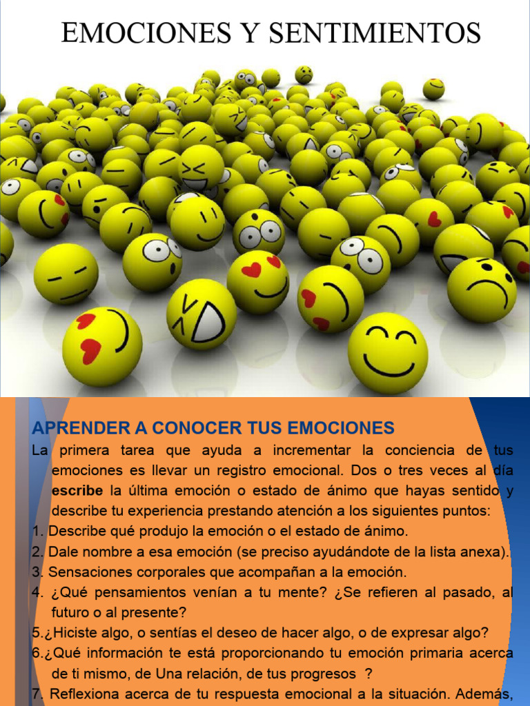 Gestión de Emociones y Sentimientos | PDF | Las emociones | Temor