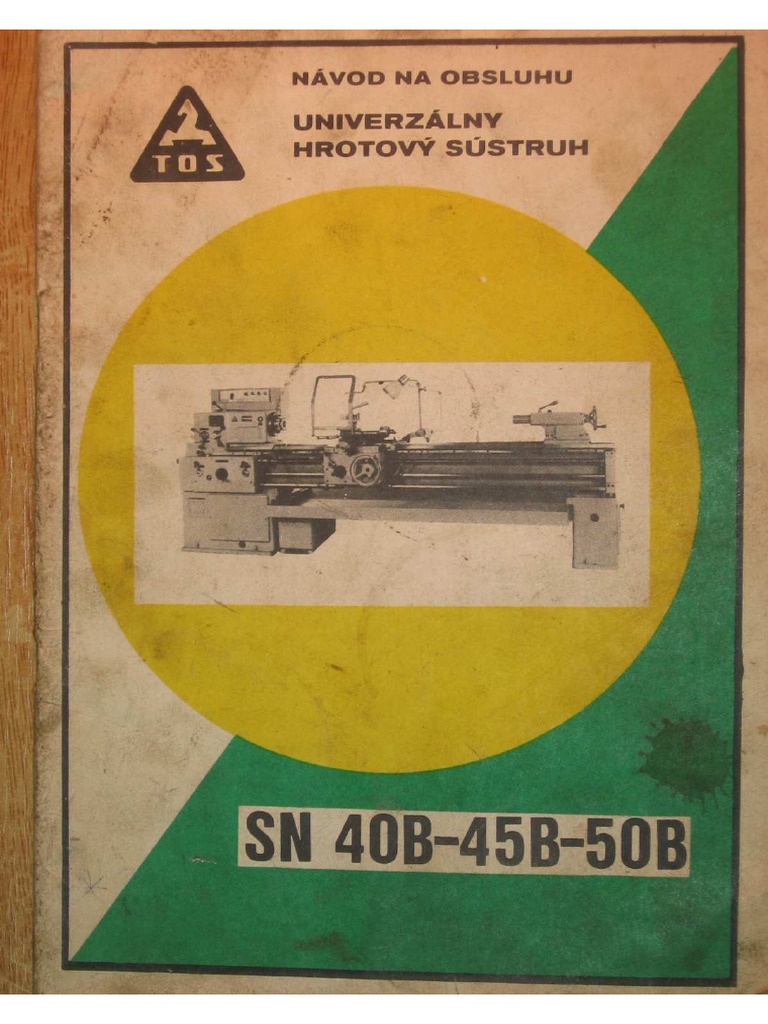 TOS SN40b-45b-50b | PDF