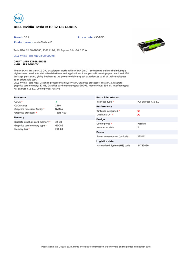 Product PDF | PDF | Graphics Processing Unit | Computer Architecture