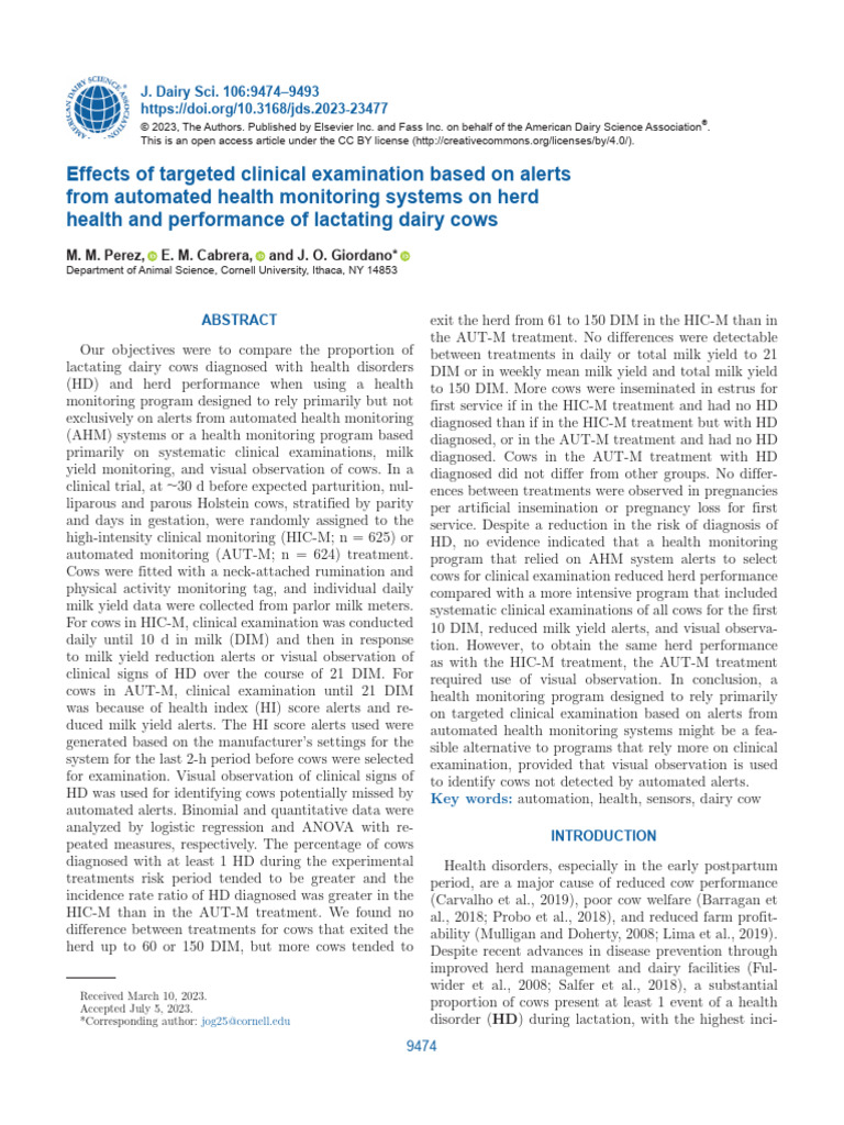Effects of targeted clinical examination based on alerts from automated ...