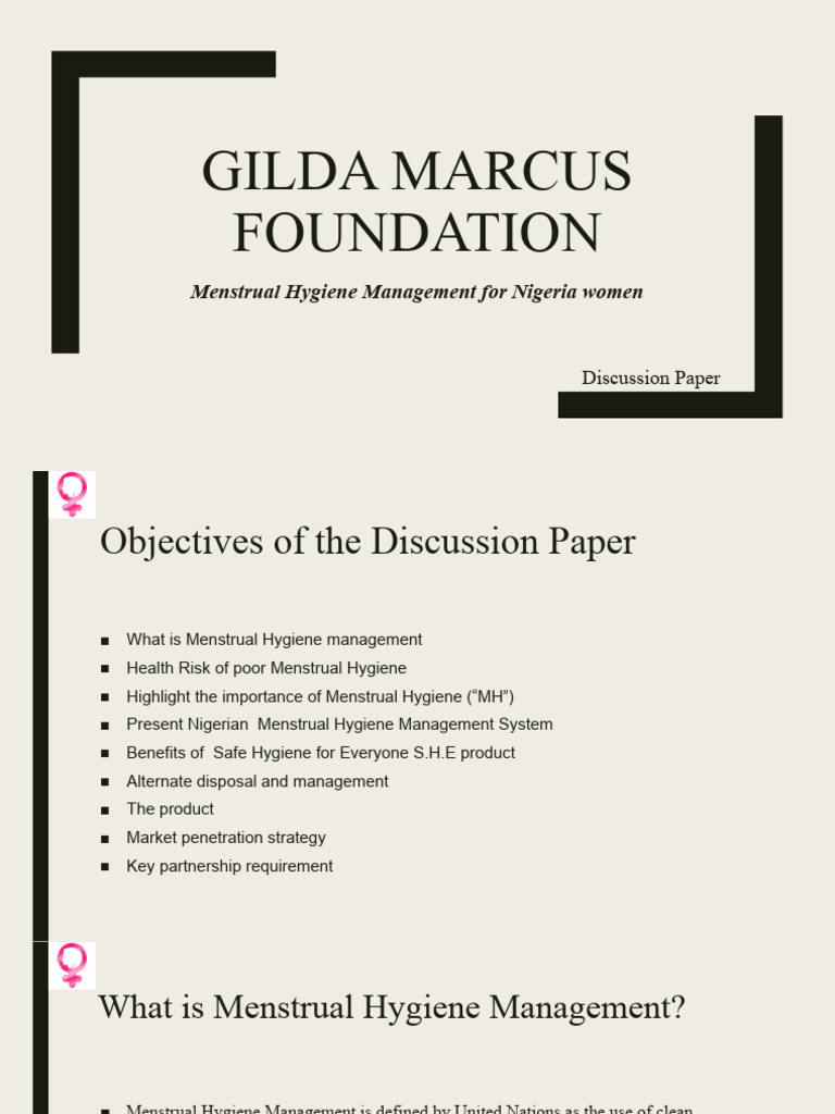 Gilda Marcus Foundation-Reviewed | PDF | Candidiasis | Menstruation