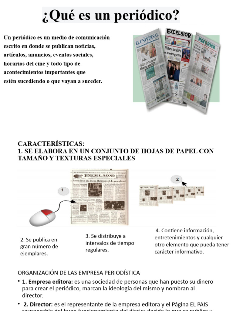 Qué Es Un Periódico | PDF