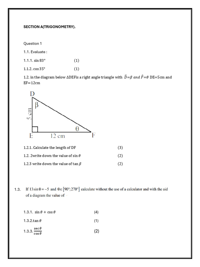 Assignment Grade 10 | PDF | Triangle | Euclidean Geometry