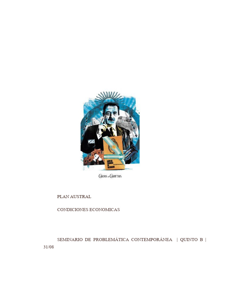Plan Austral | PDF | Economias | Argentina