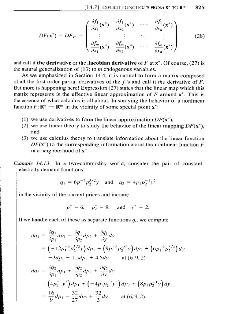 Mathematics For Economists-2 | PDF