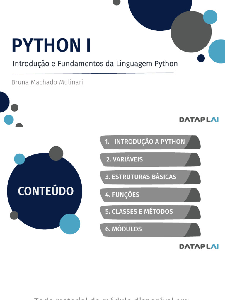 Slides Introdução A Python Pdf Python Linguagem De Programação