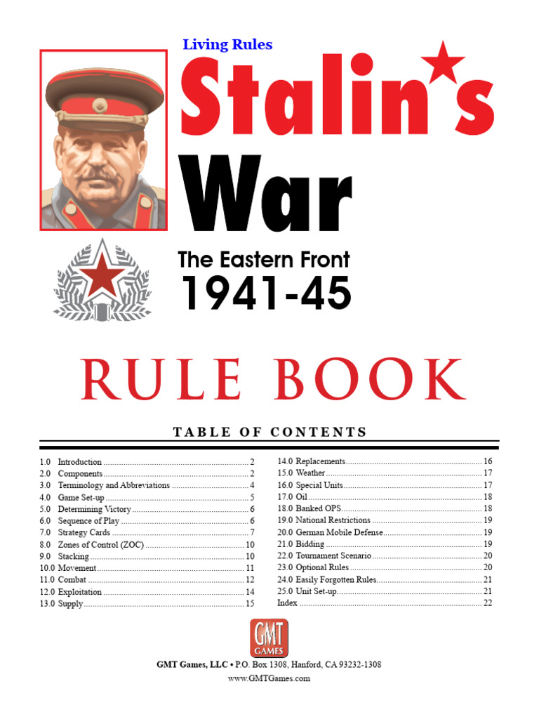 SW Living-Rules | PDF | Blitzkrieg | Military