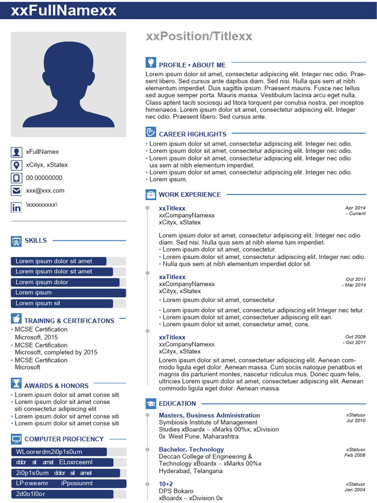sample-bold-confidence-resume | PDF