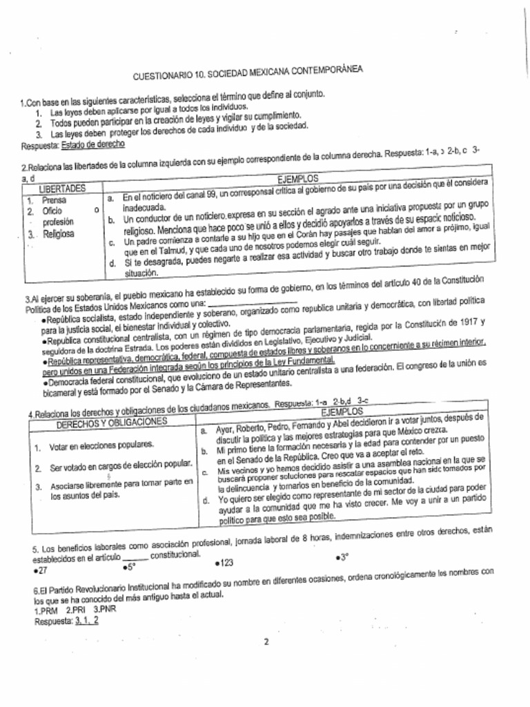 10 Sociedad Mexicana | PDF