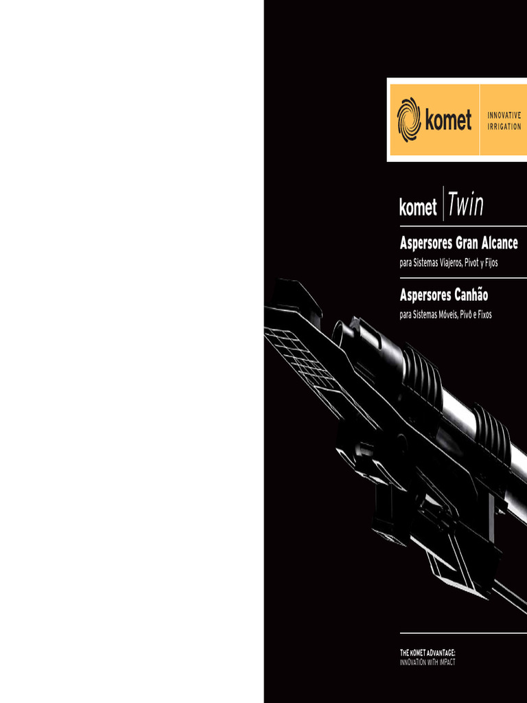 Catalog-Komet-Twin-ES_PT_A4-Rif.79 | Descargar gratis PDF | Agua | Riego
