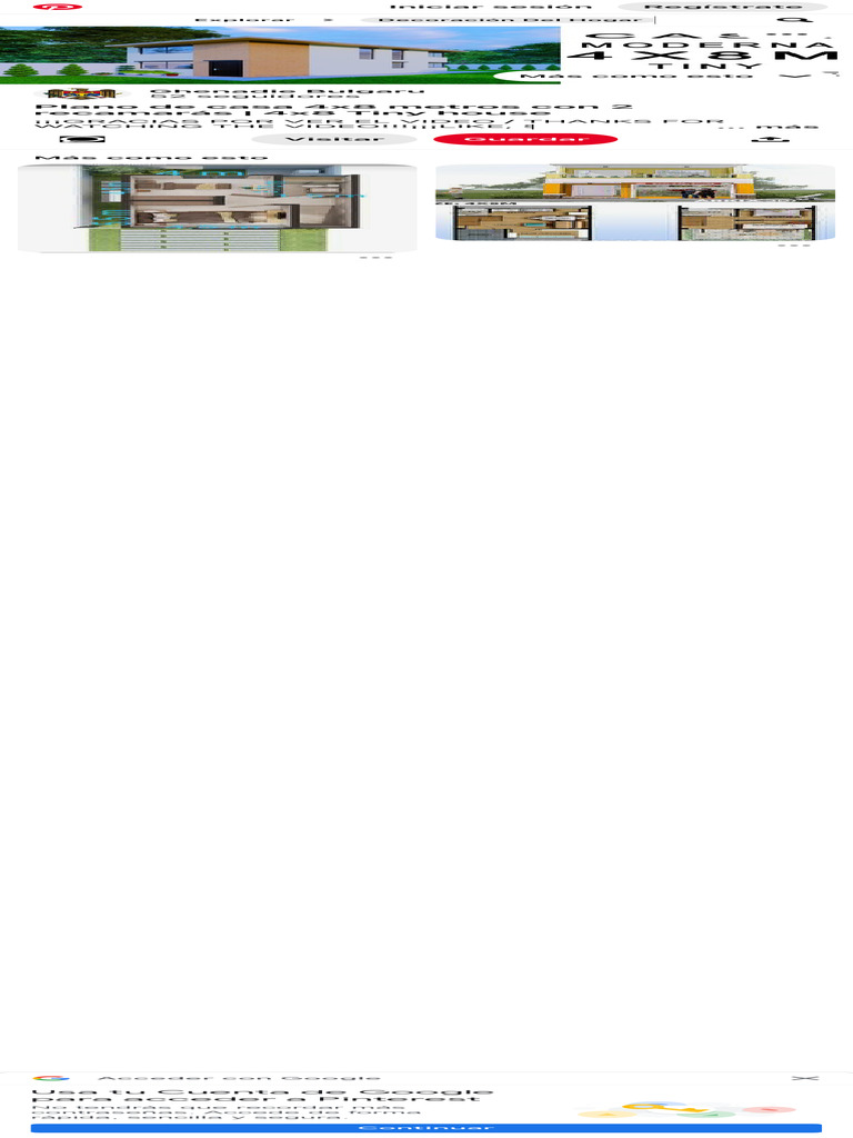 Planos de casa 4x8 metros | PDF