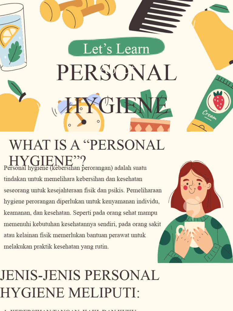 Personal Hygiene | PDF