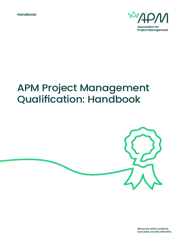 Apm Project Management Qualification Handbook | PDF | Project ...