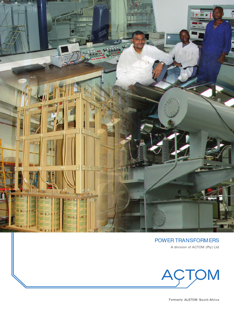 Actom Power Transformers Pdf Transformer Electrical Equipment
