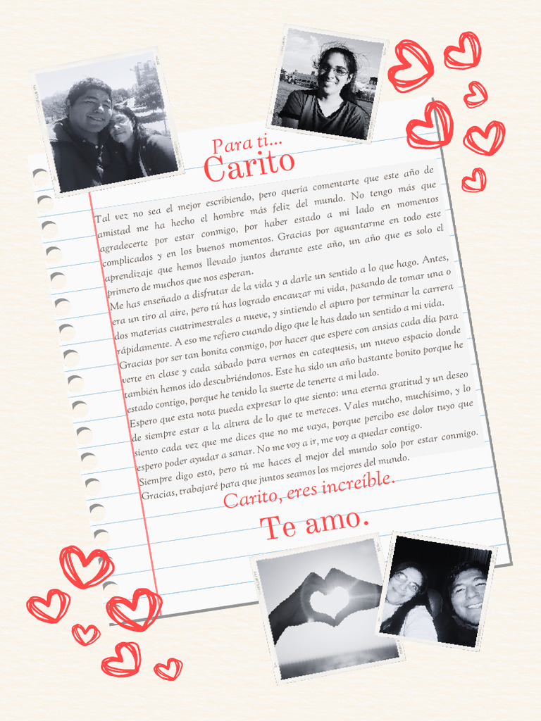 Cartita para Carito | PDF