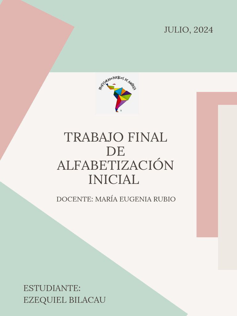Documento A4 Portada Trabajo Final de Carrera Pastel - 20240704 ...