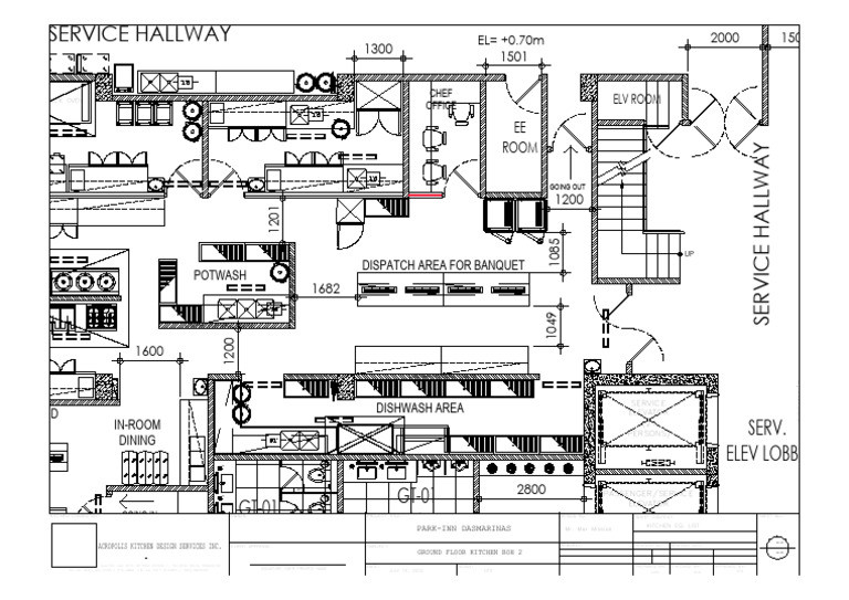 Pid - Boh - Ground Floor Plan - Kitchen 7-16-2024 - Boh 2 | PDF | Cooking