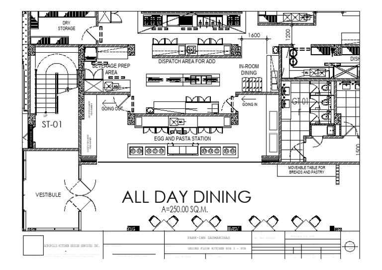 Pid - Boh - Ground Floor Plan - Kitchen 7-16-2024 - Boh 3 - Foh | PDF ...