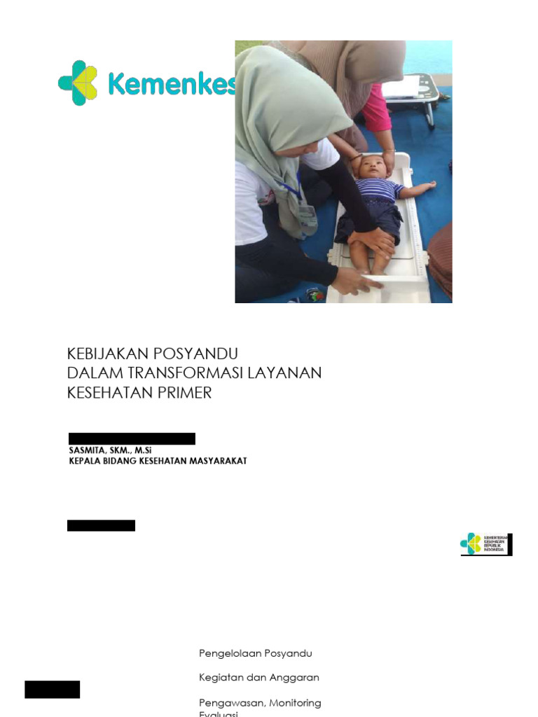 Kebijakan ILP Di Posyandu (KABID) | PDF