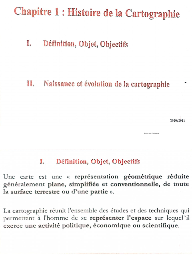Cartographie Chap1 2 | PDF