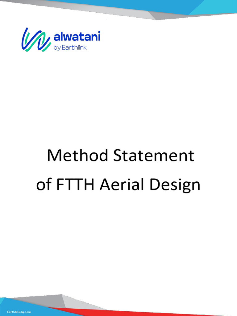 FTTH Aerial Methds | PDF