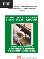 Broiler Medication and Vaccination Schedule | PDF