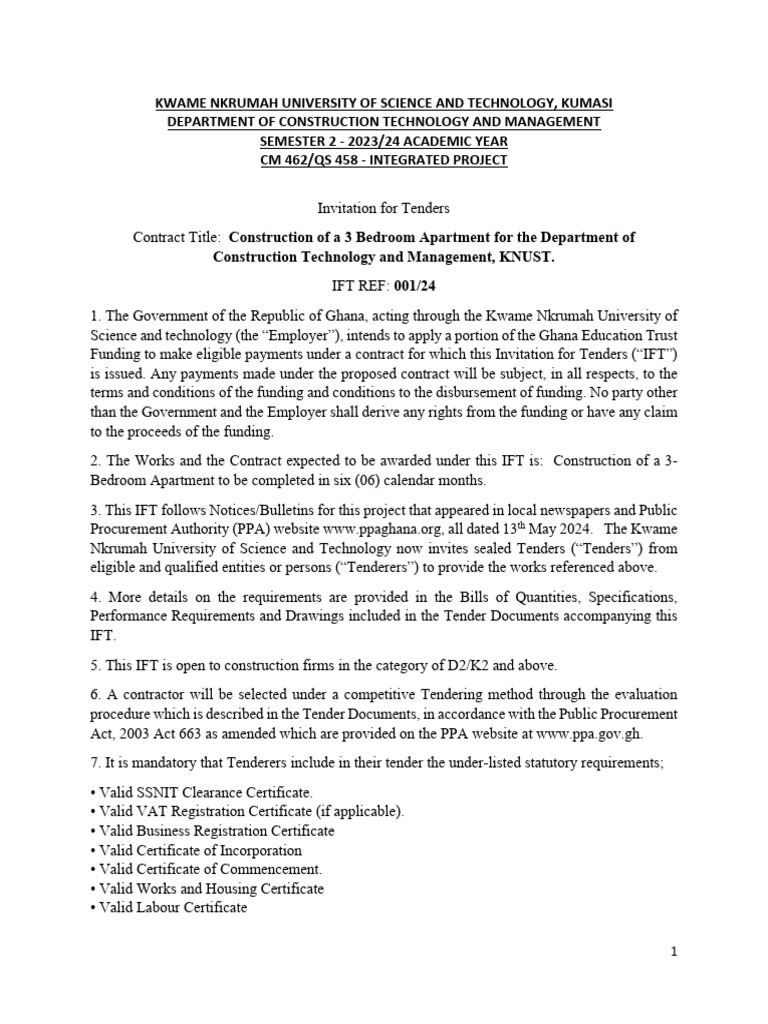 Integrated Project Assignment 2024 - Sem 2 | PDF