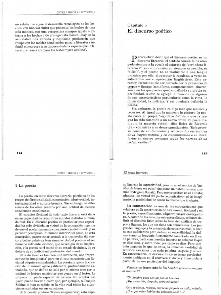 Poetica. Marco Teorico 1 | PDF