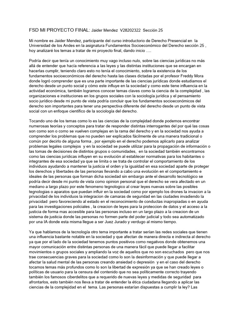 Documento Sin Título (3) | PDF | Sociedad | Justicia