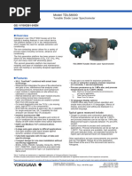 TDLS8000 Spectrometer Specifications | PDF | Optics