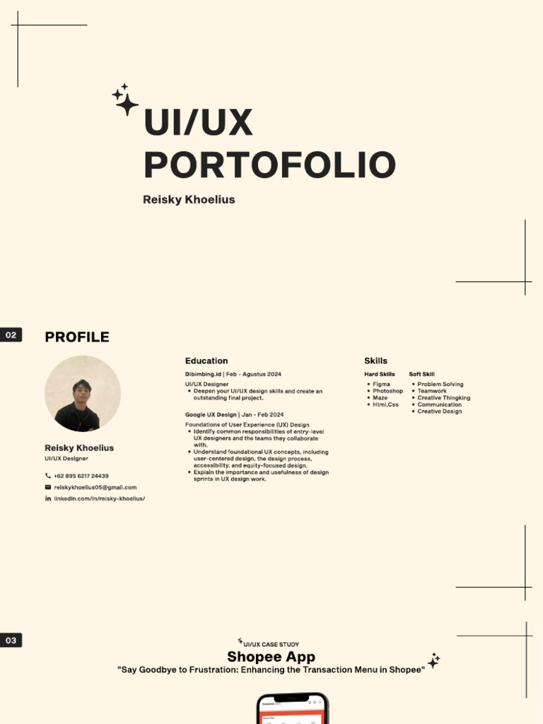 Reisky Khoelius | PDF | Mobile App | Design