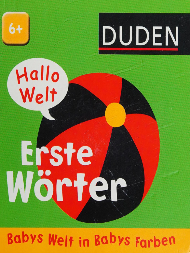 (DUDEN) Erste Wörter-Babys Wlet in Babys Farben | PDF