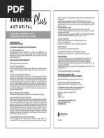 Guía de Uso de Gripaben Plus | PDF | Medicamentos con receta ...