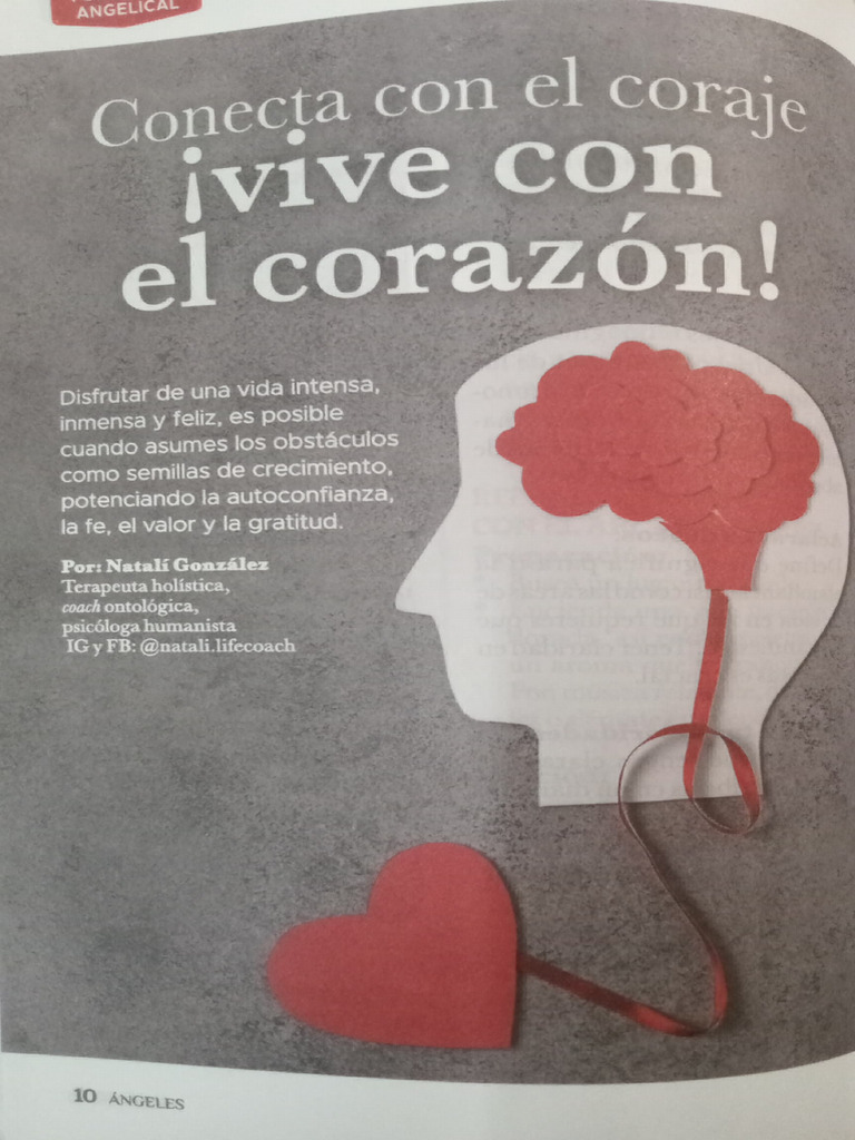 conectate con el coraje vive con el corazón | PDF | Valor