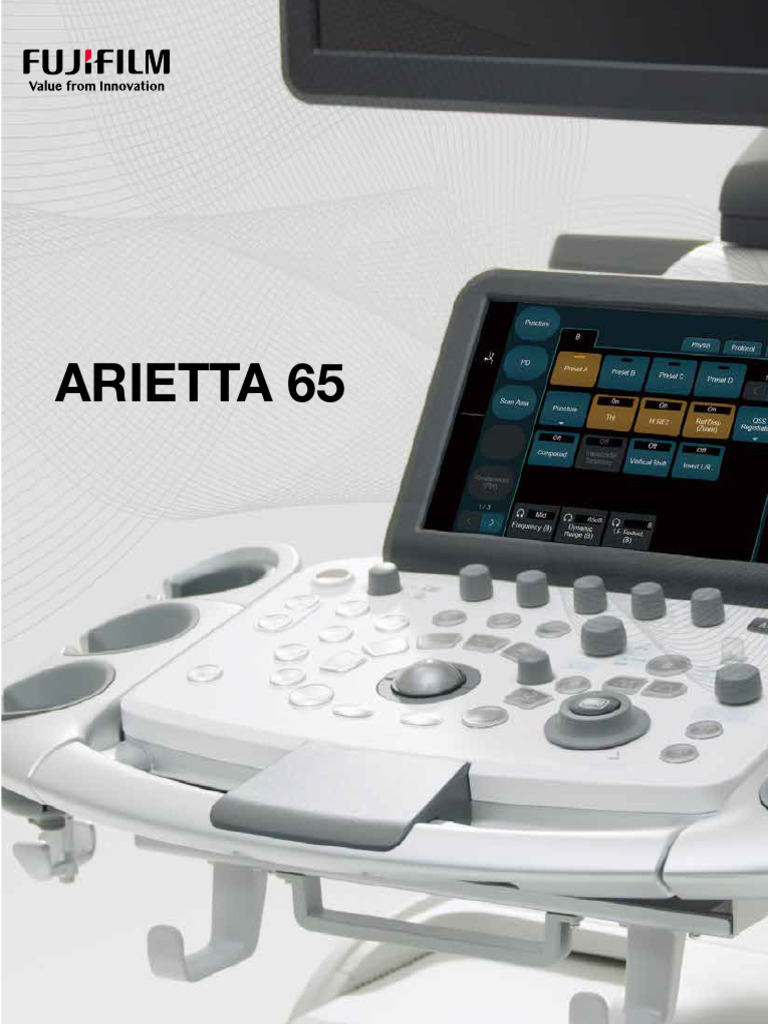 ARIETTA 65: Ultrasonido Eficiente y Ergonómico | PDF | Ultrasonido ...